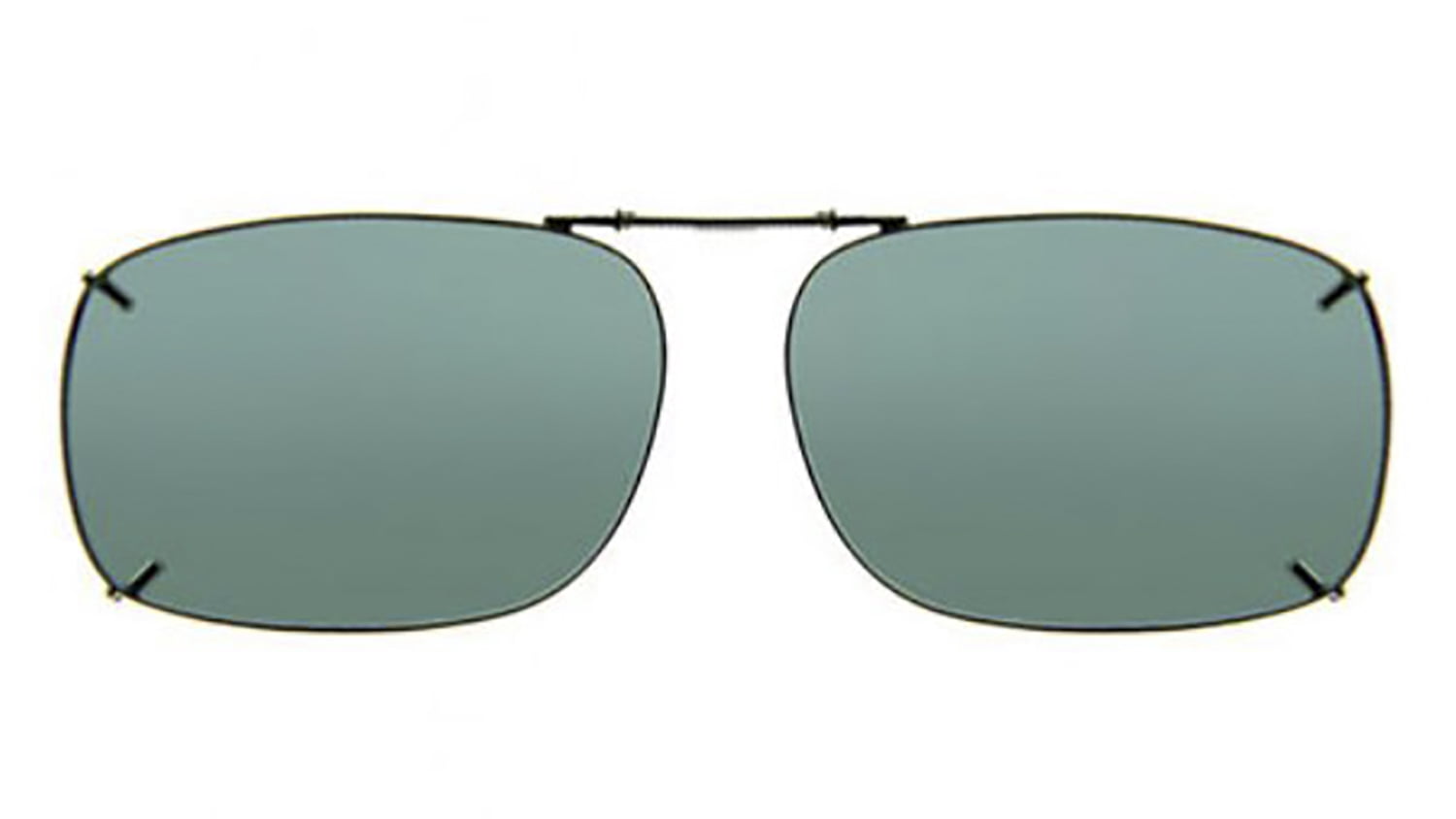 Solar Shield Dioptics Unisex Rectangle Fashion Sunglasses Gunmetal ...