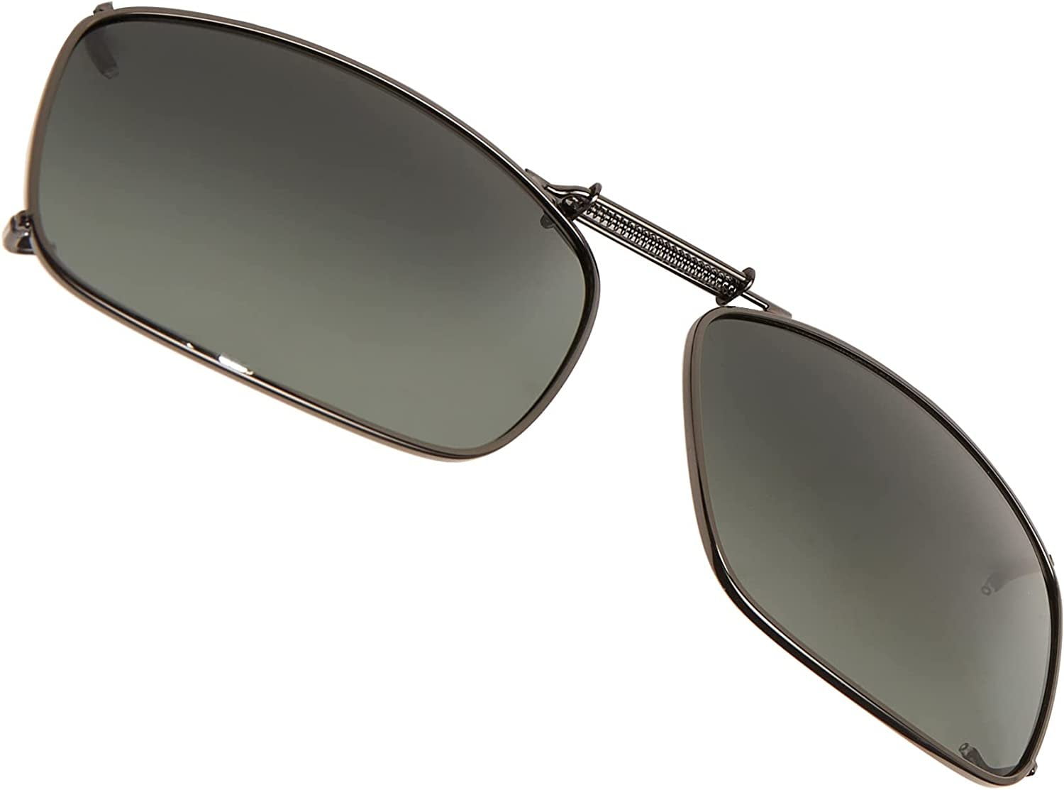 Solar Shield Gray 54 Rec19 Polarized Clip-On Sunglasses for Driving ...