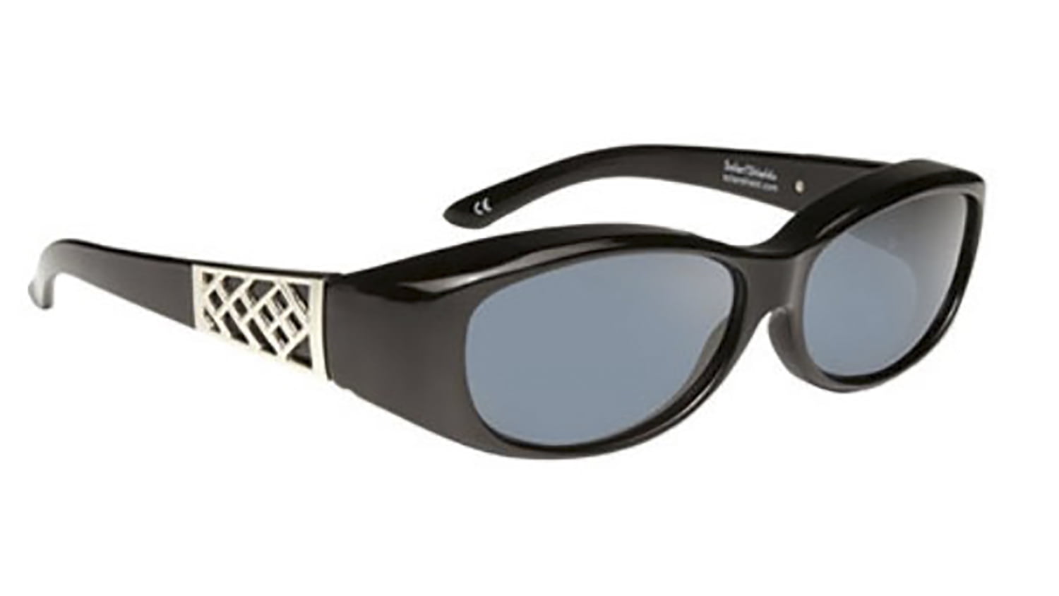 Solar Shield Unisex Black Polarized SolarShield Sunglasses SA07 ...