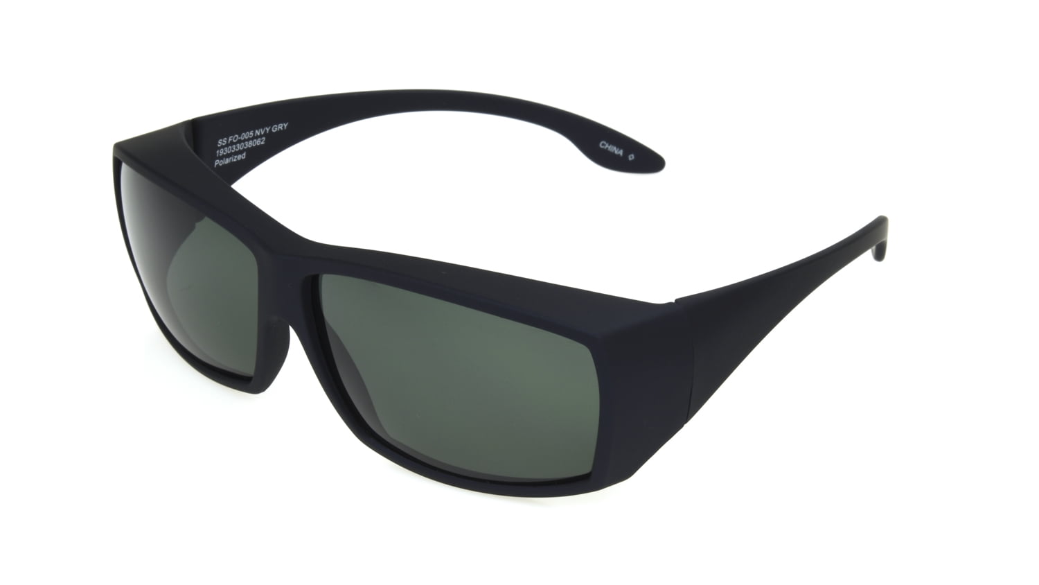 Solar Shield Unisex Navy Polarized SolarShield Sunglasses SB02 ...