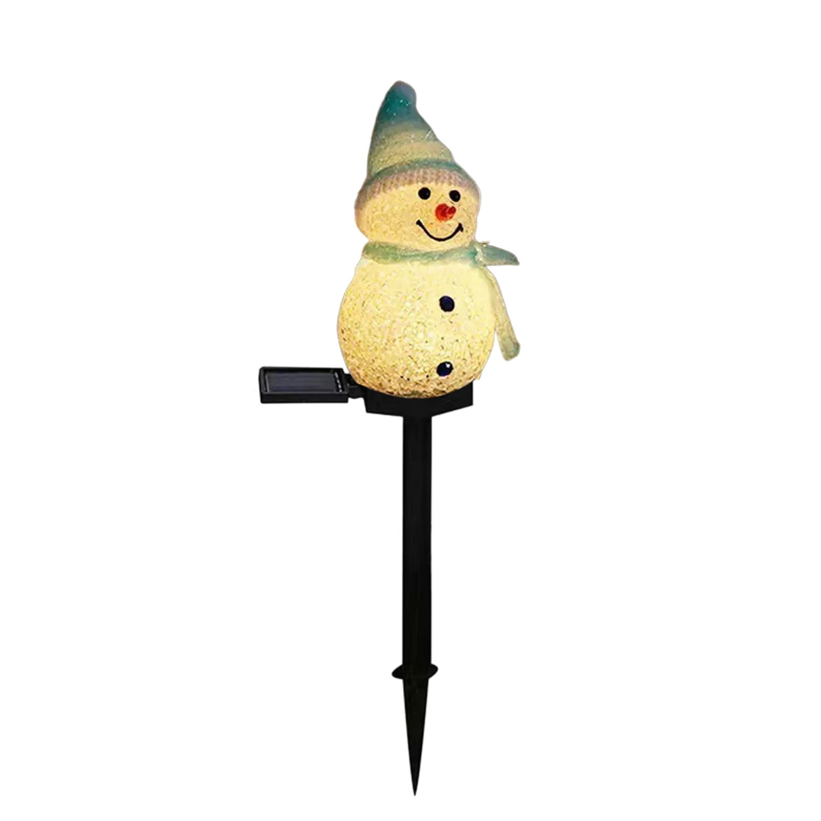 Solar Snowman Light Decorations, Solar Christmas Snowman Stake Light ...