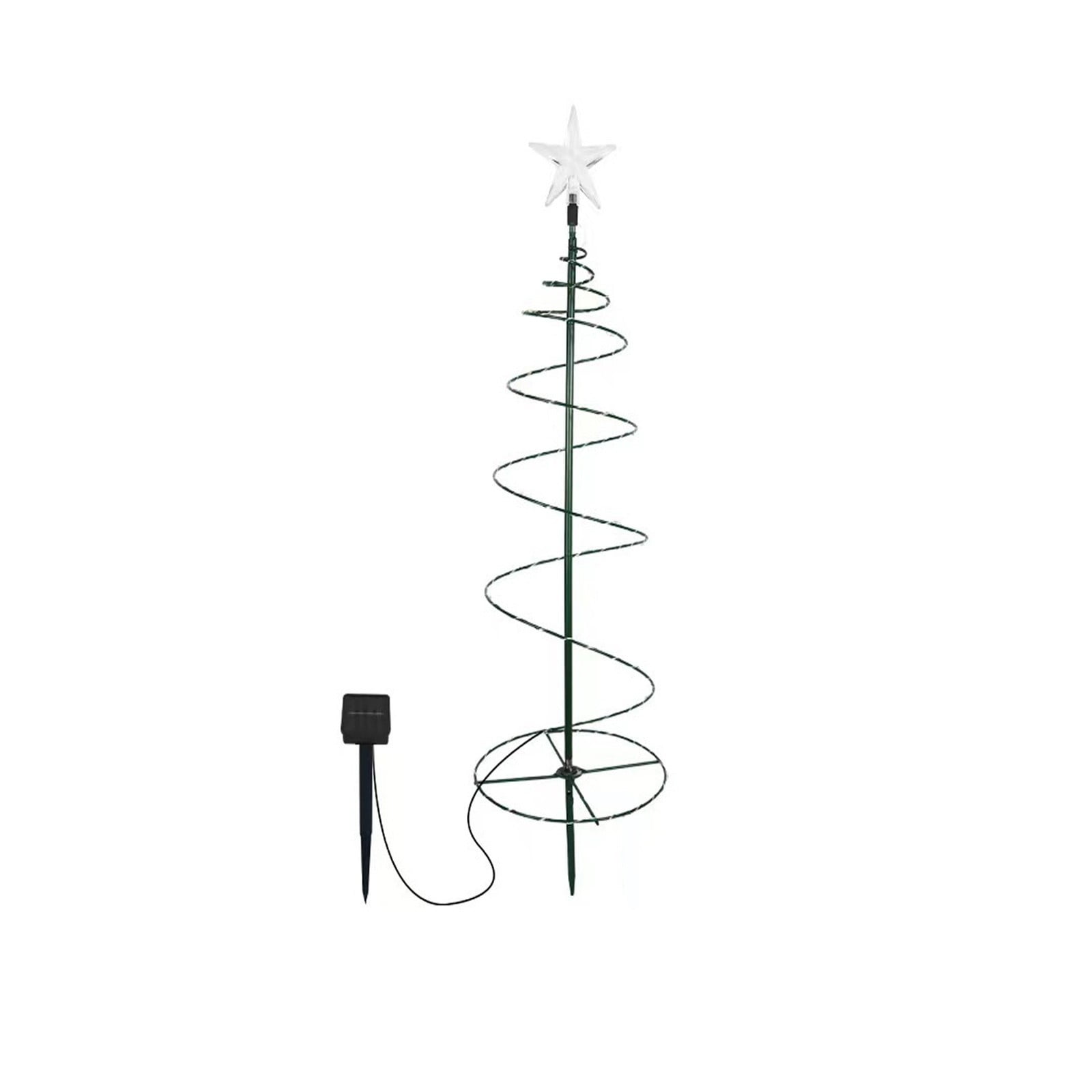 Solar Spiral Christmas Trees,Outdoor Light Up Christmas Tree Led,Cone ...