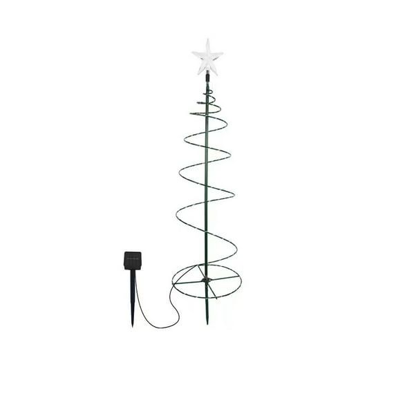 Solar Spiral Christmas Trees,Outdoor Light Up Christmas Tree Led,Cone ...