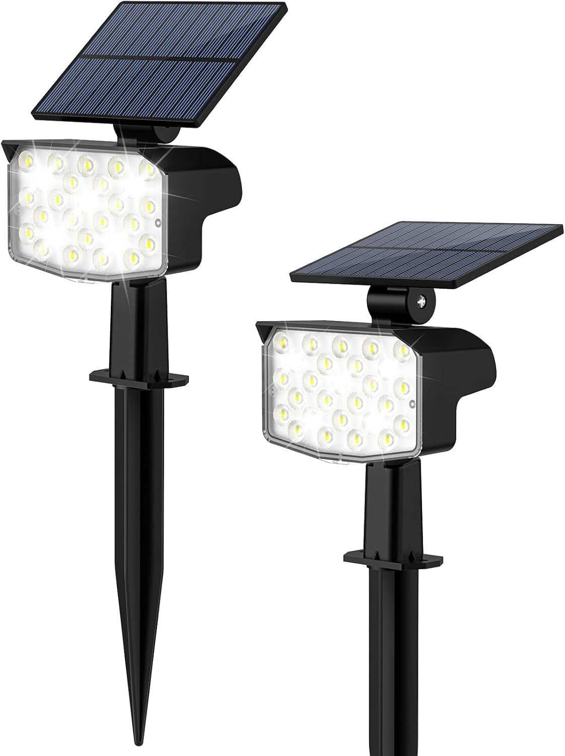 Solar Spot Lights Outdoor Waterproof Adjustable Solar Powered Landscape ...