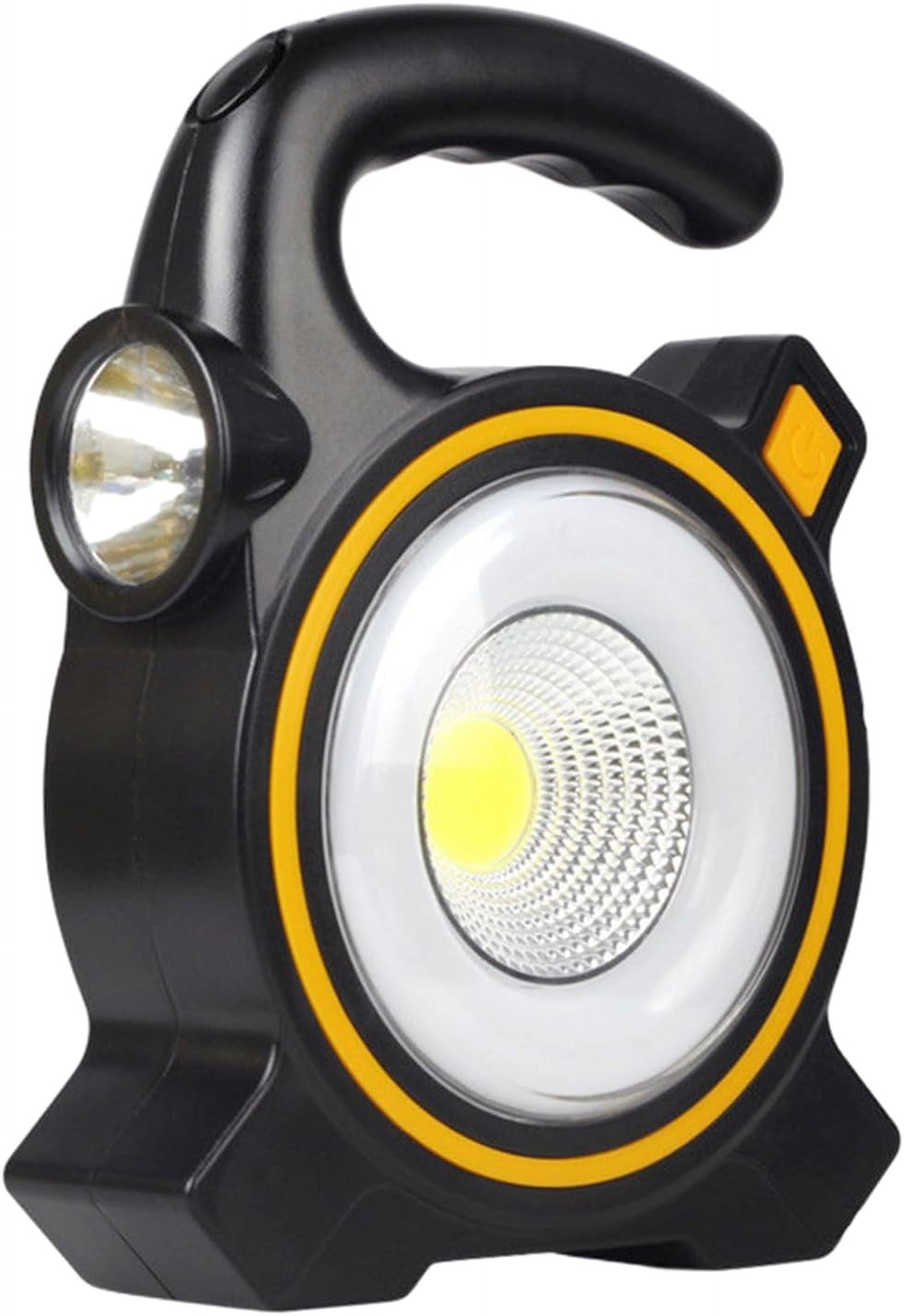 Solar Spotlight Flashlight，Rechargeable Spotlights Outdoor with Cob ...