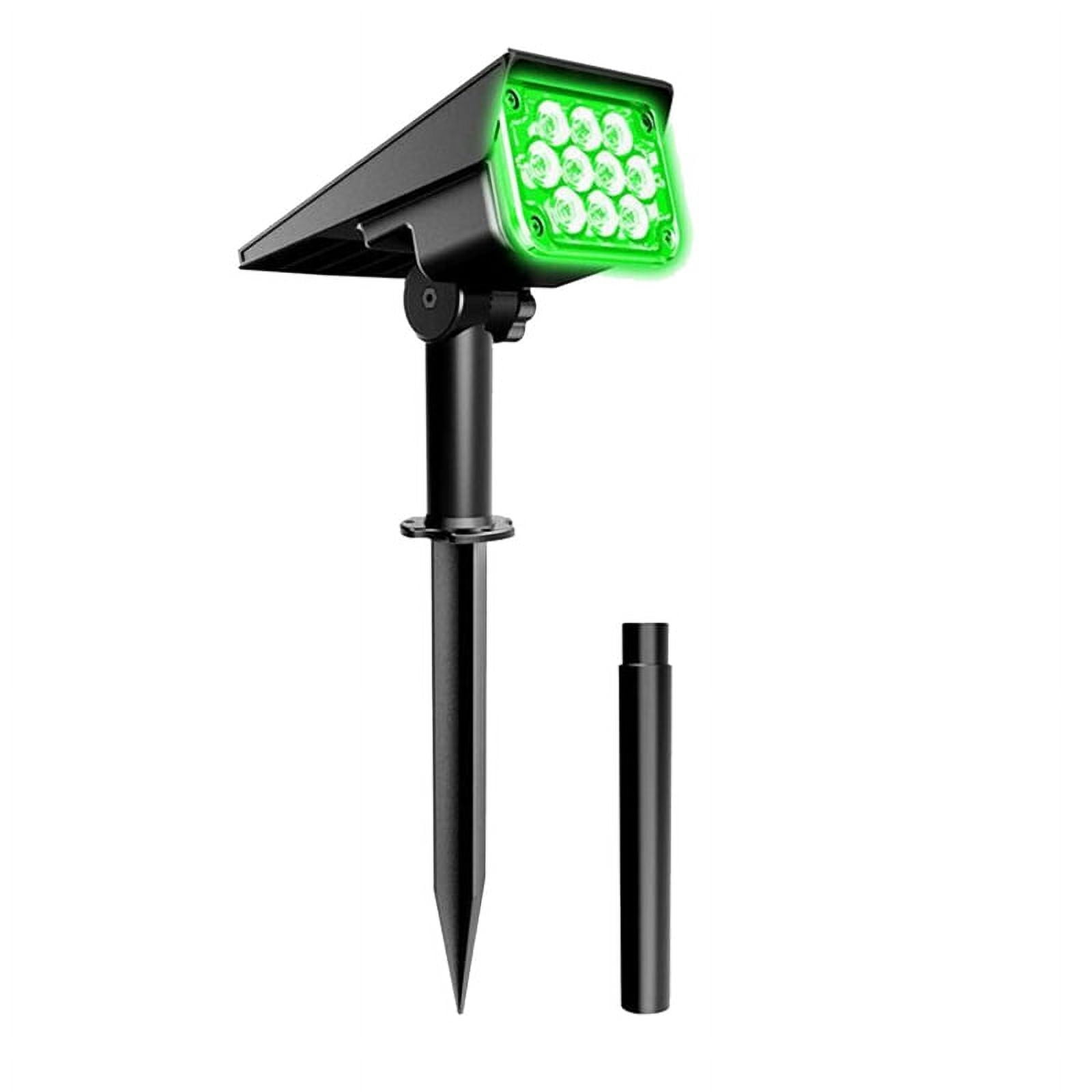 Solar Spotlight Solar Garden Light IP65 Solar Power Green Light for ...
