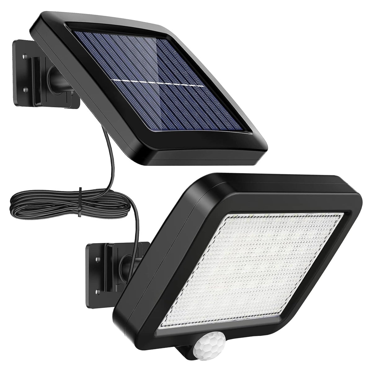 Solar Spotlights Outdoor, Split Design for Flexible Installation, LED ...
