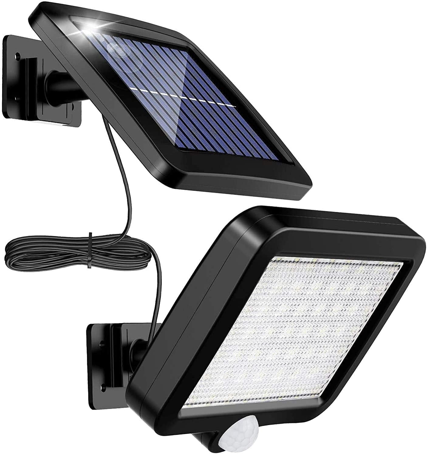 Solar Spotlights Outdoor Waterproof, 30 LED Dusk to Dawn Solar Spot ...