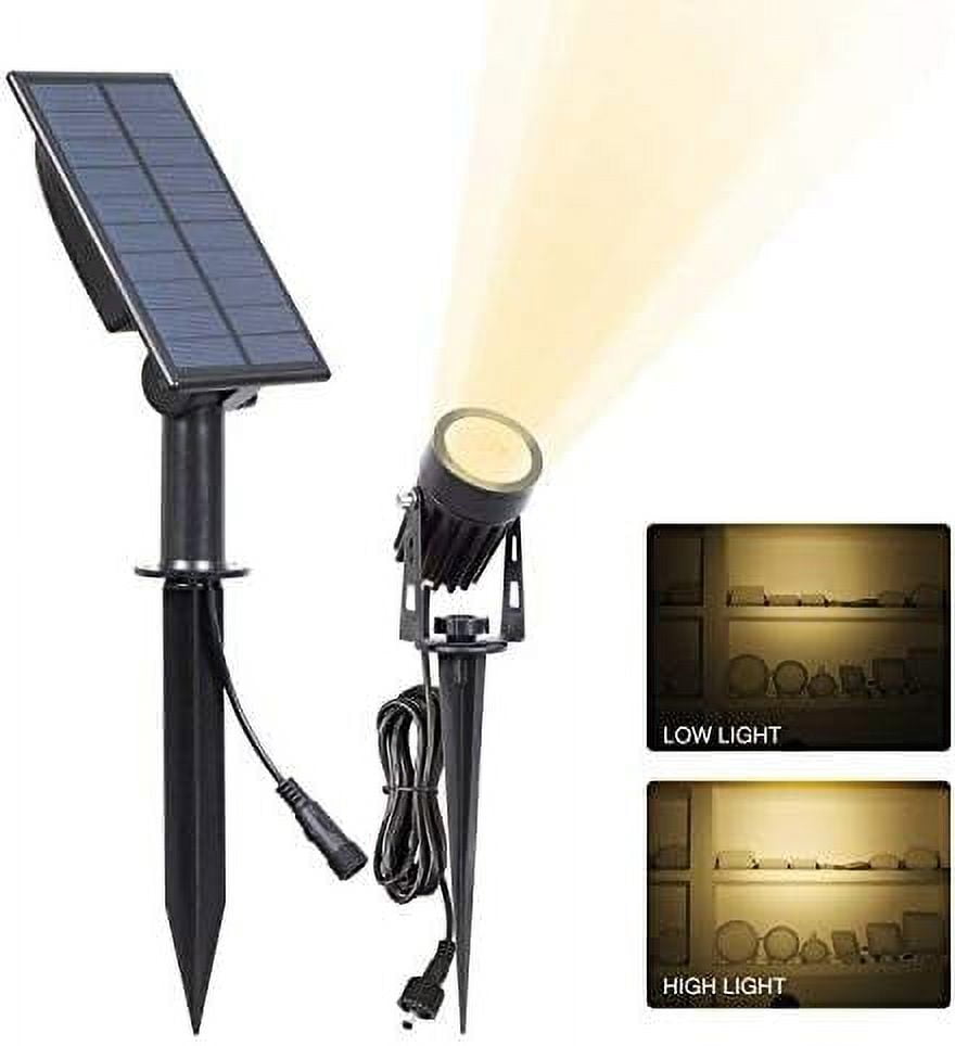 Solar Spotlights Outdoor Waterproof, Solar Landscape Spotlights, Solar ...