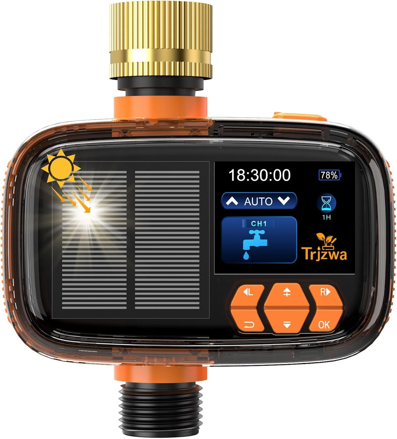 Solar Sprinkler Timer Water Timer, Irrigation System for Garden Hose ...