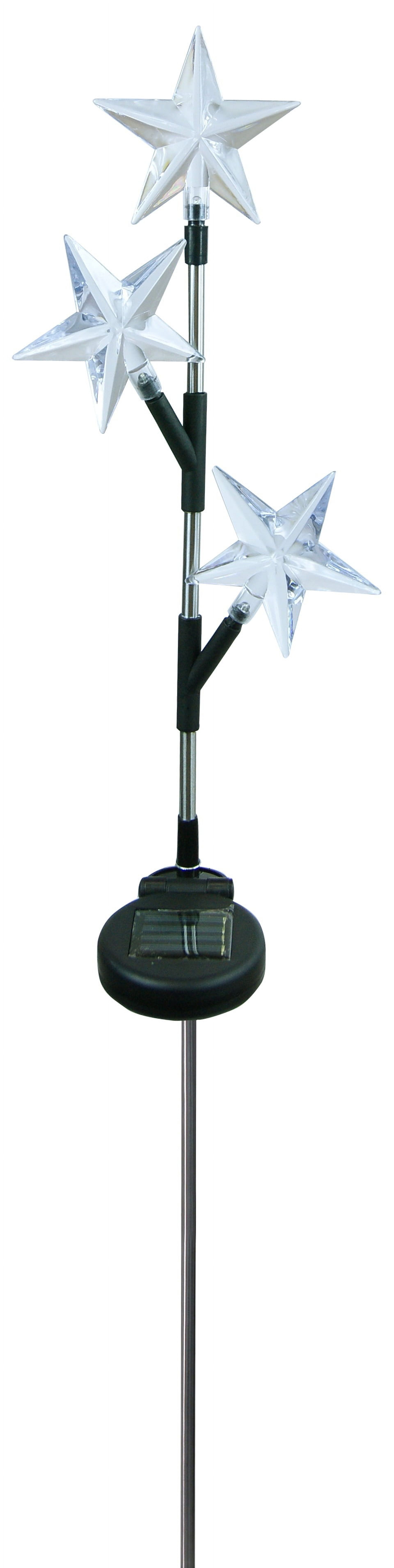 Solar Star Trio LED Garden Stake - Tray Pack of 20 - Walmart.com