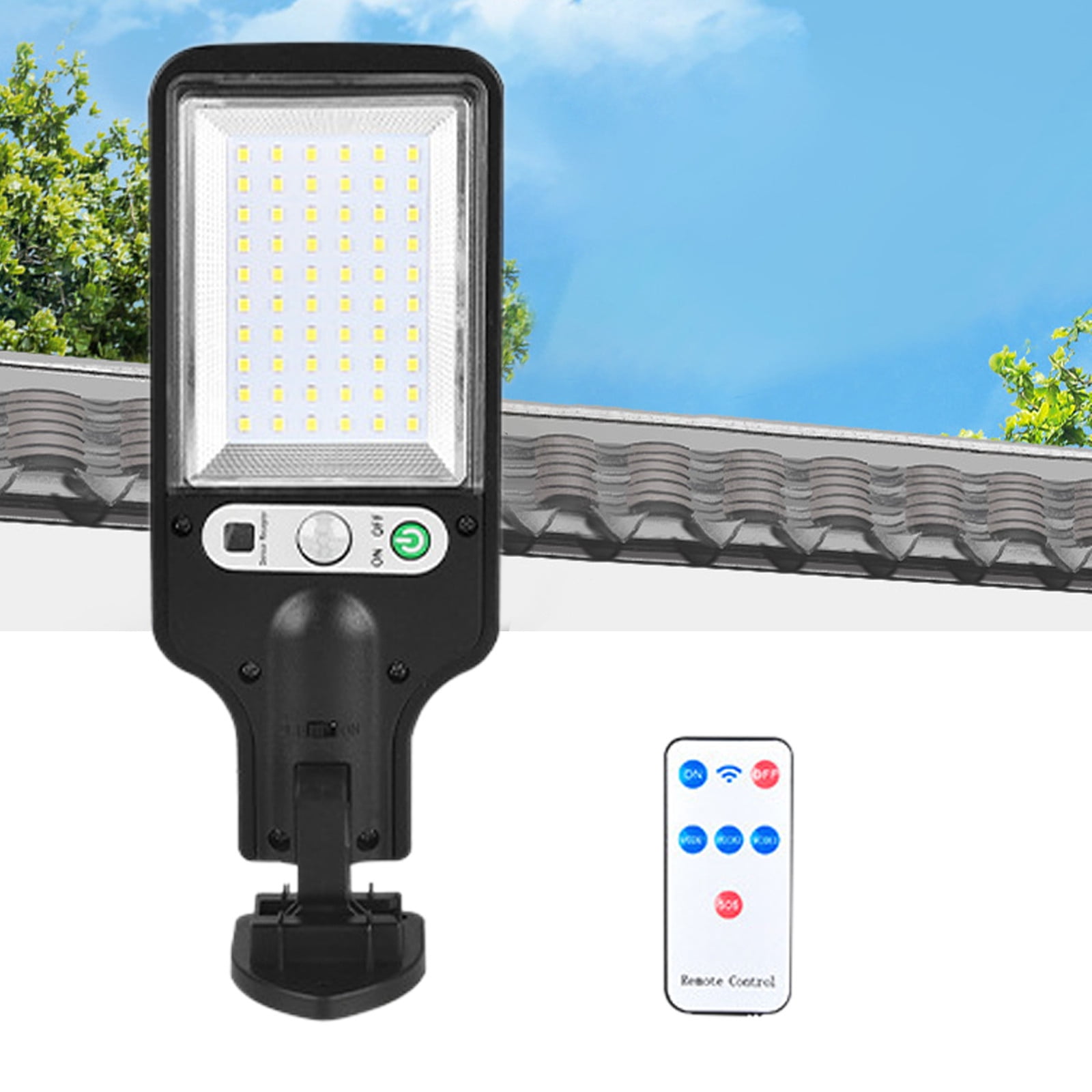Solar Street, IP65 Outdoor Solar Powered Street Lights Dusk To Da-wn ...