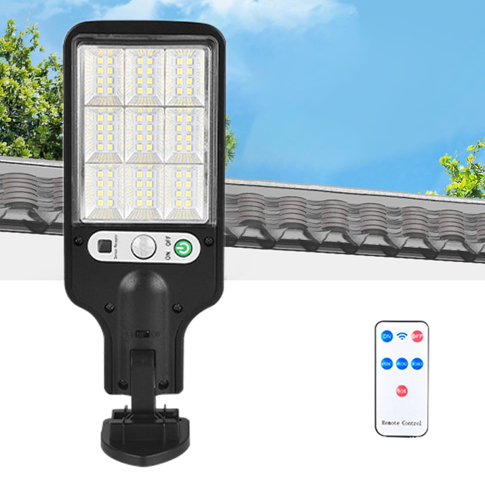 Solar Street, IP65 Outdoor Solar Powered Street Lights Dusk To Da-wn ...