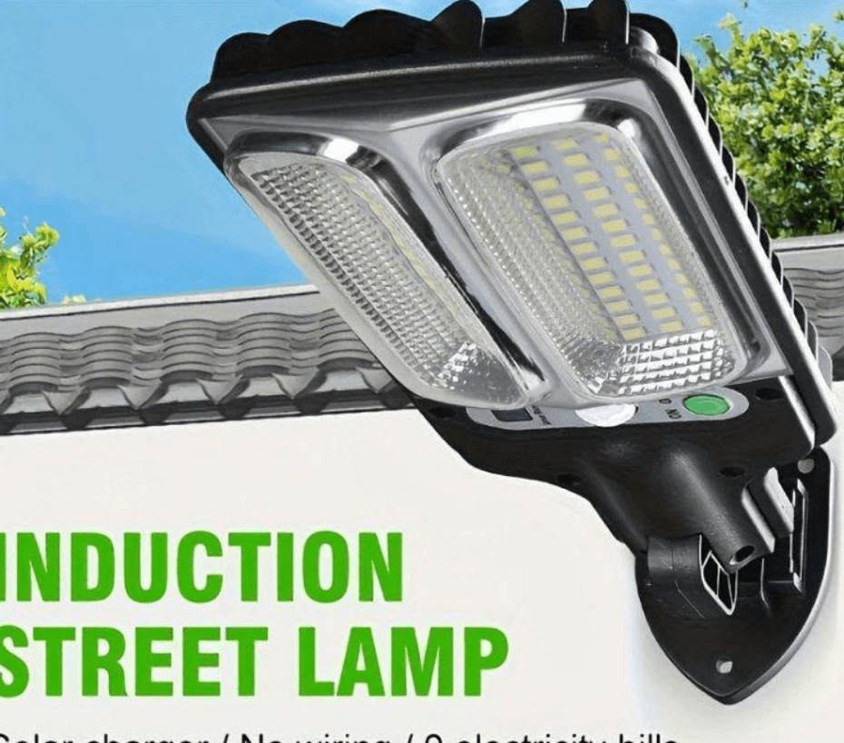 Solar Street Light 7000K 800000LM Auto On/Off Dusk to Dawn IP67 ...