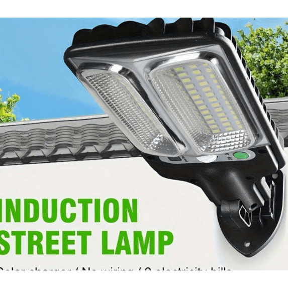 Solar Street Light 7000K 800000LM Auto On/Off Dusk to Dawn IP67 ...