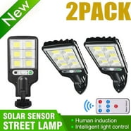 Hyper Tough 1000 Lumen Motion Sensor Solar Street Light - Walmart.com