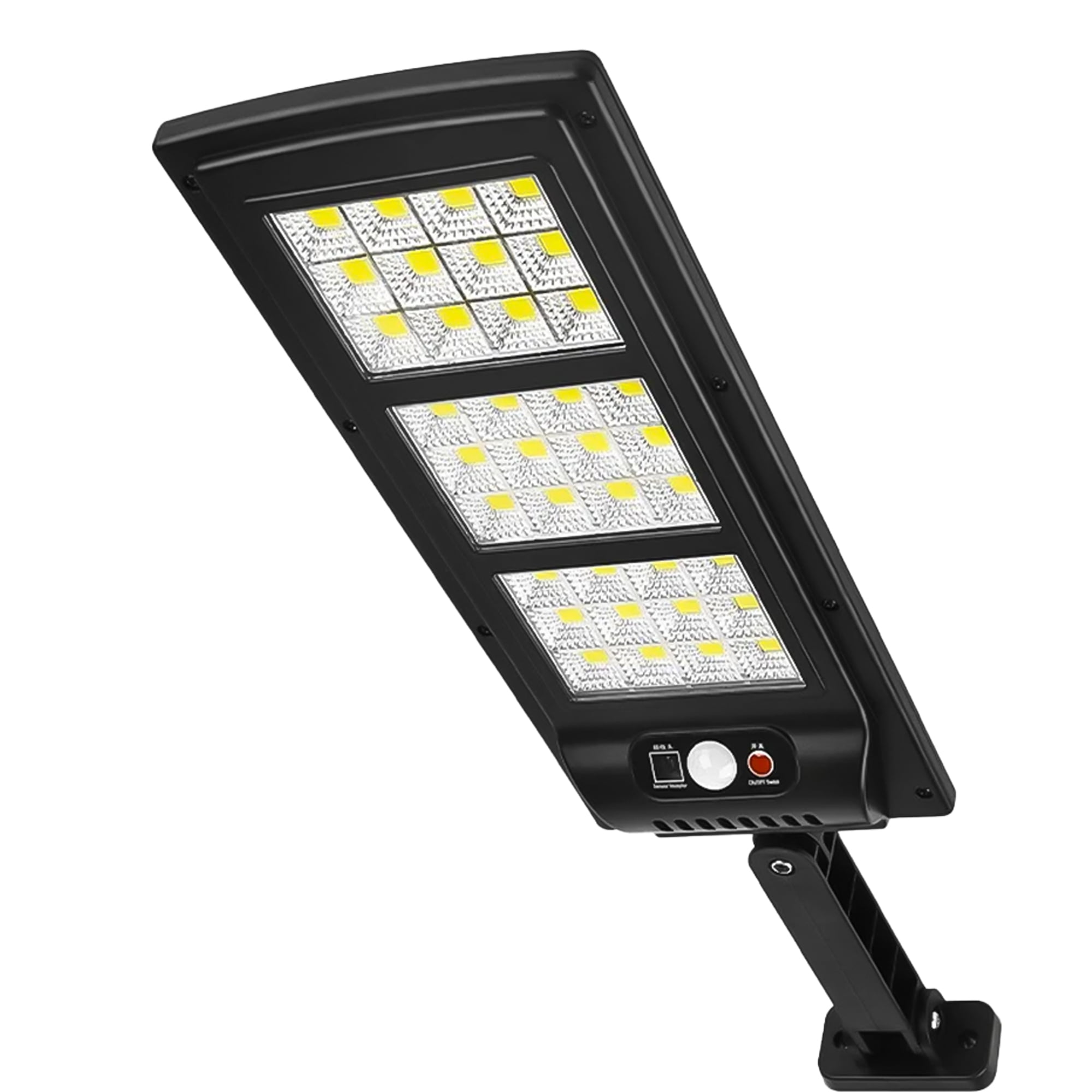 Solar Street Lights,180°Wide Angle Motion Sensor Solar Flood Light for ...