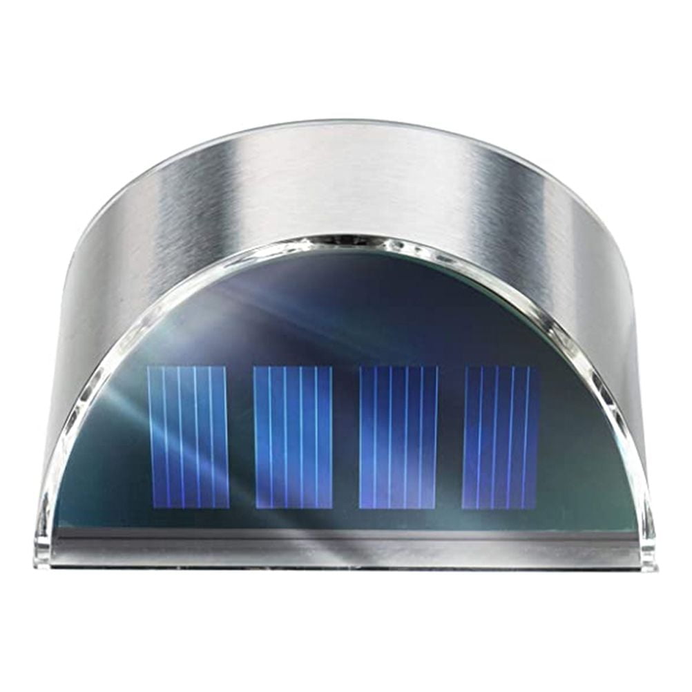 Solar Street Light Wall Outdoor Sconce Lights Powered Lamp Fence ...