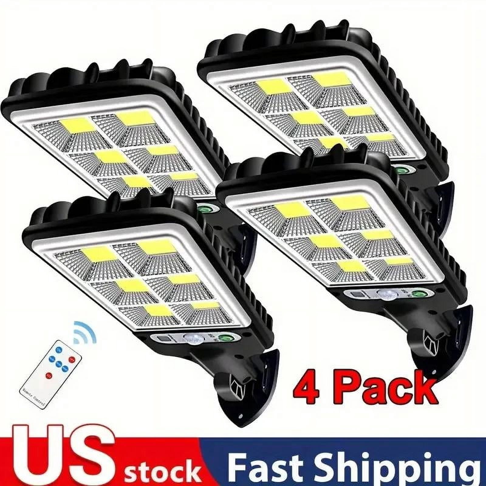 Solar Street Lights Motion Sensor Security Solar Flood Lights Outdoor ...