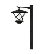 "Home Zone Outdoor Accent Solar Powered Lamp Post Light - 65"" Tall for ...