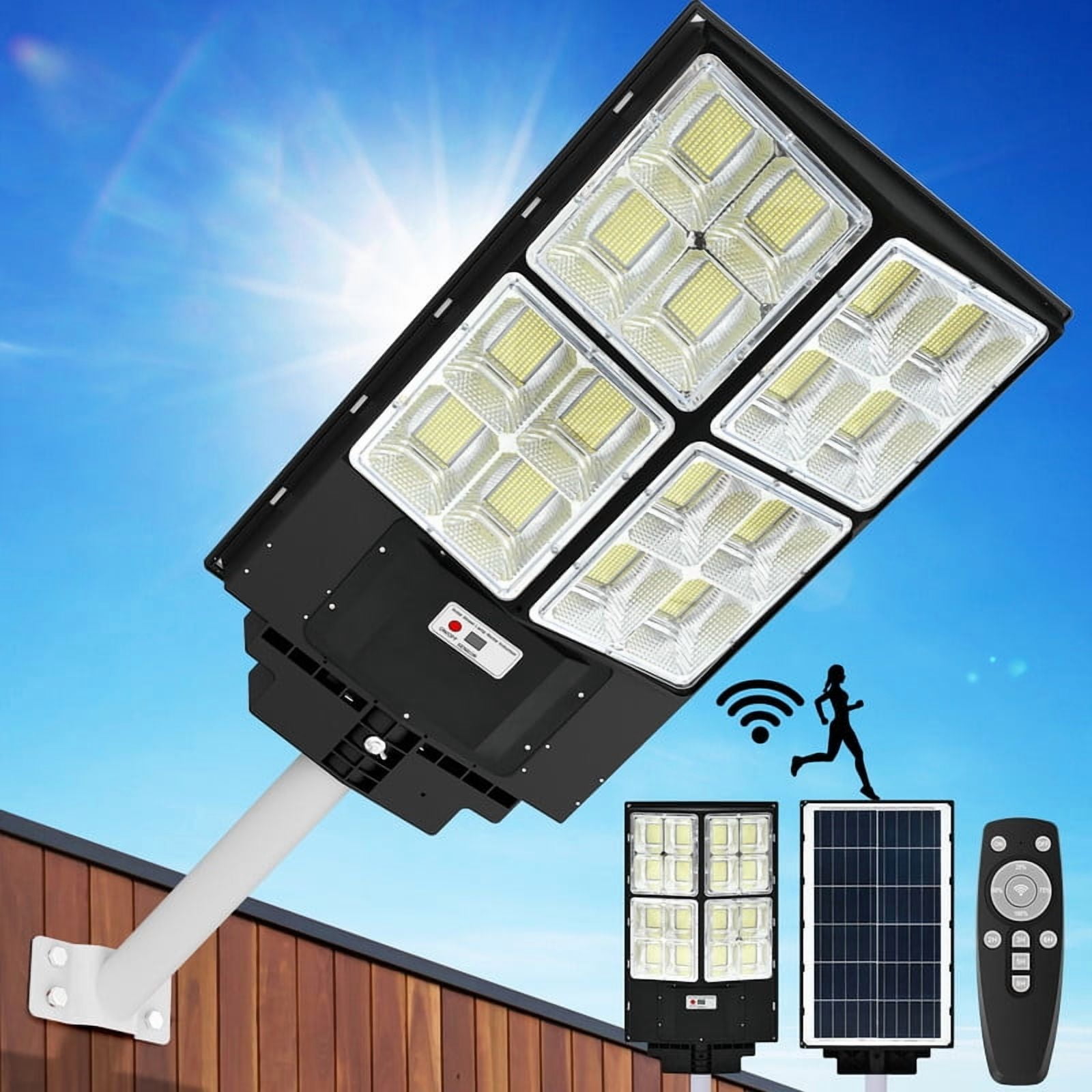 Solar Street Lights Outdoor Waterproof,Outdoor Led Street Light Dusk to ...