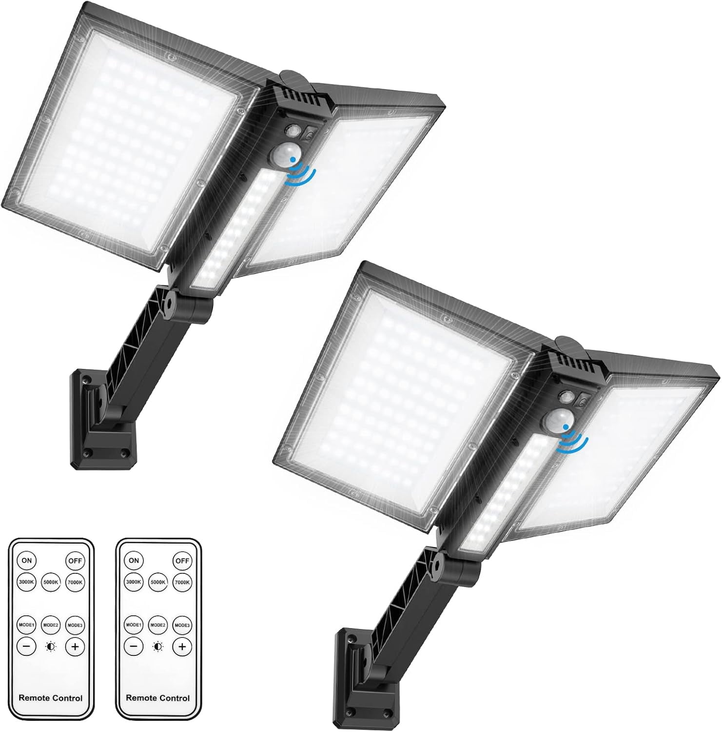 Solar Street Lights Outdoor Waterproof Solar Powered Security Light ...