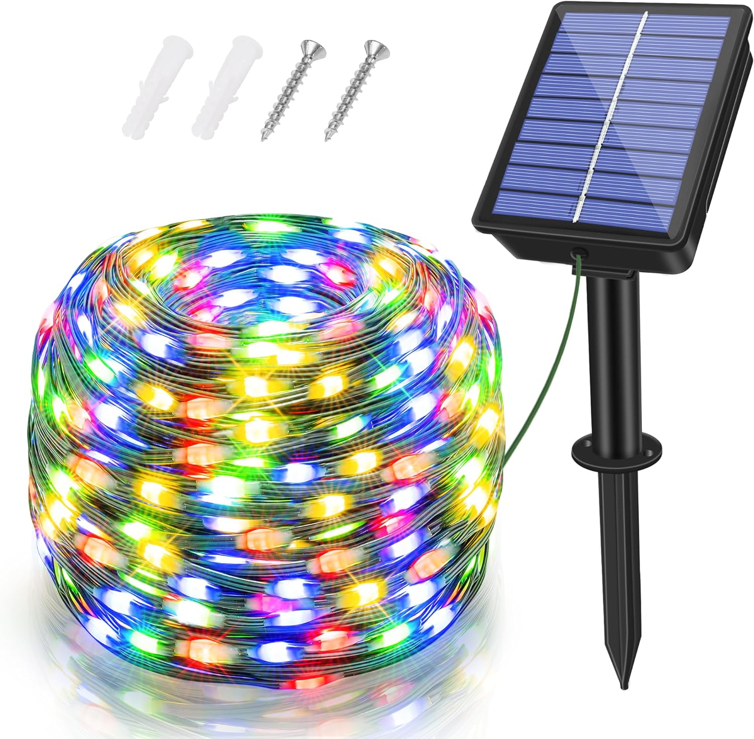 Solar String Lights 240LED 79FT, IP67 Waterproof Solar Lights for ...