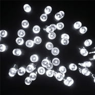 Mainstays 50-Count Solar Powered Outdoor LED Mini String Lights, with ...