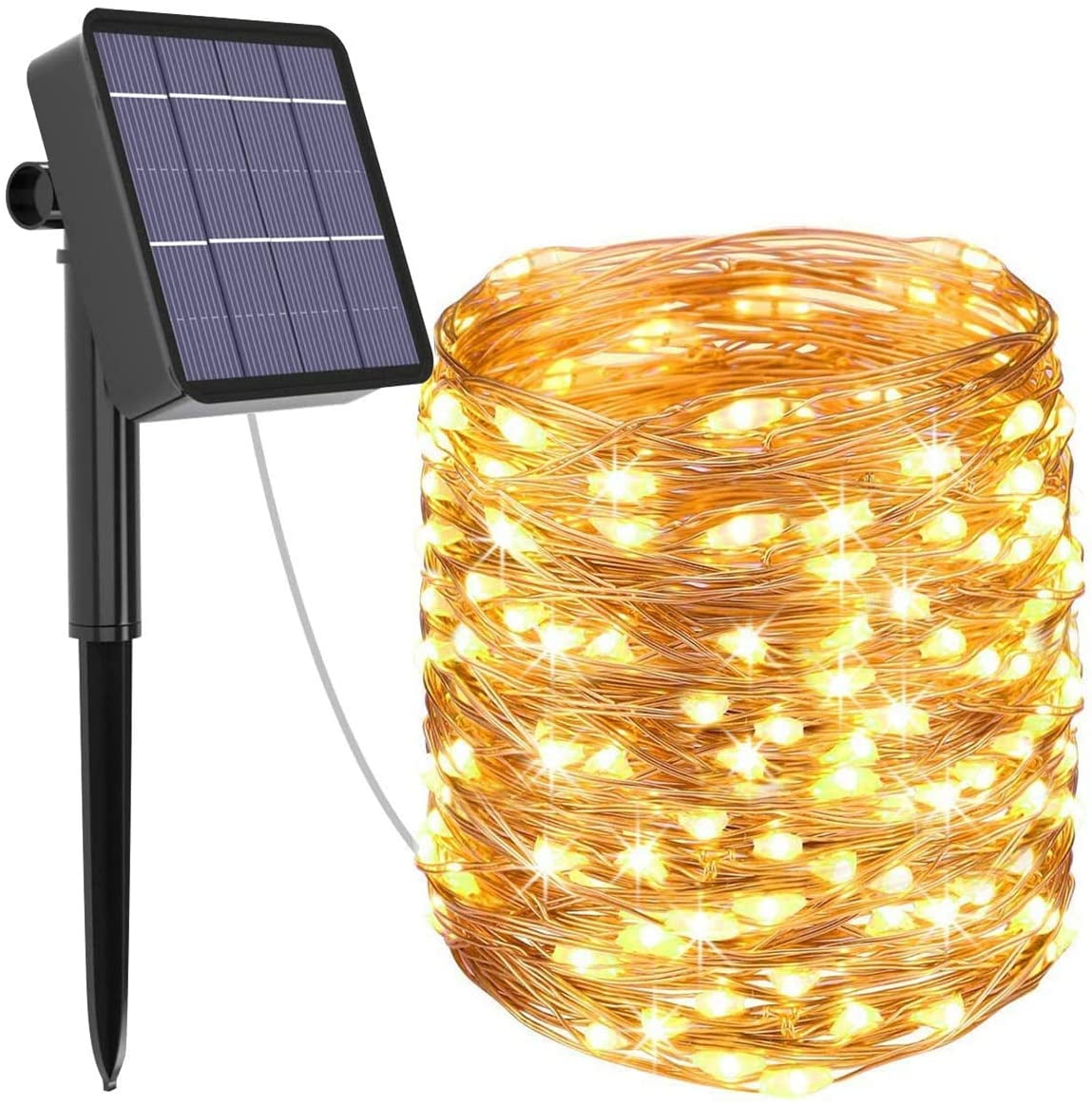 Solar String Lights Outdoor, 240 LED Solar Lights Outdoor, Solar Fairy ...