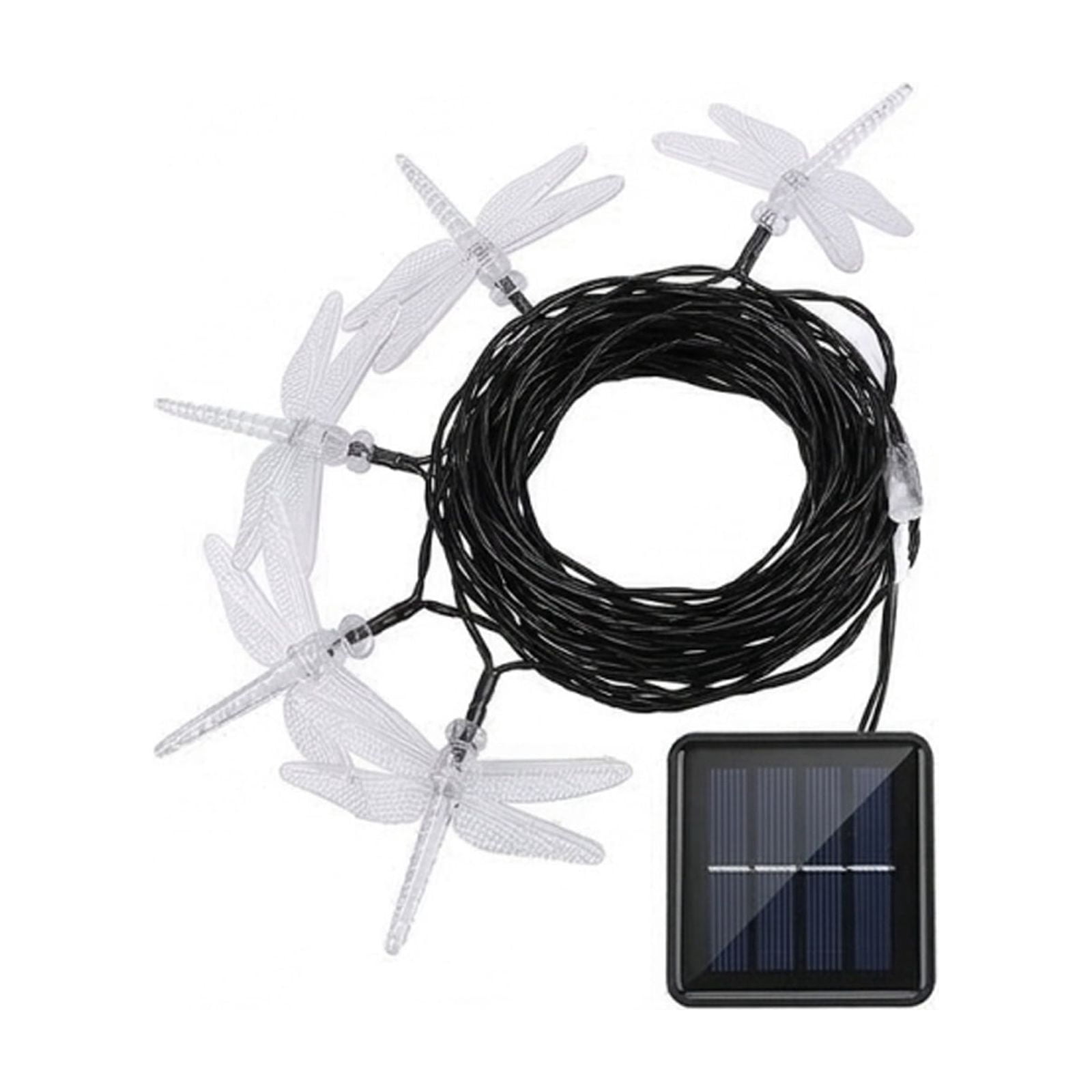 Solar String Lights Outdoor – 3M Warm White LED Solar-Powered Fairy ...