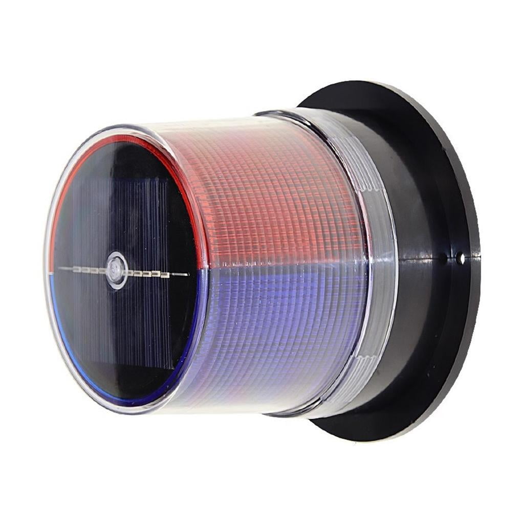 Solar Strobe Warning Safety Flashing Light for Factory Safety Flashing ...