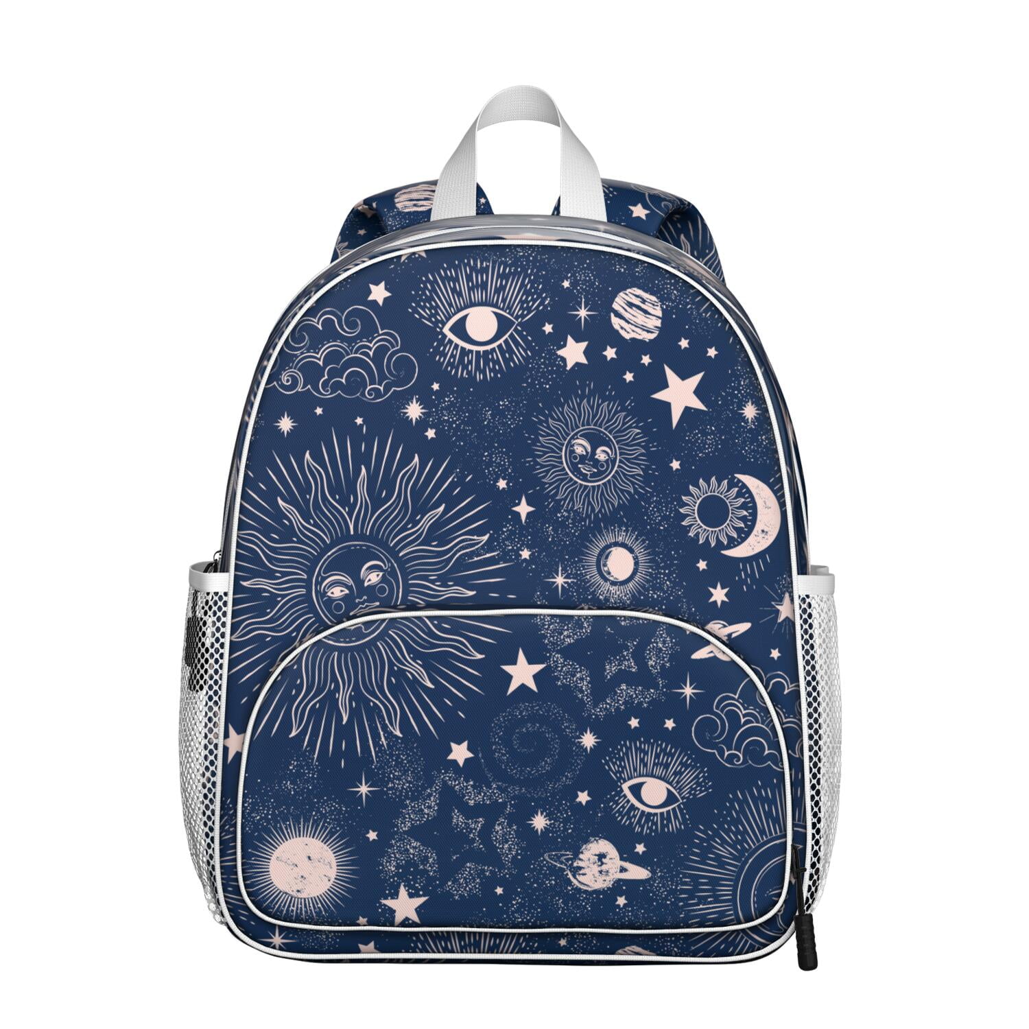 Solar Student Backpack – Gothic Celestial Moon Starry Night Steampunk ...