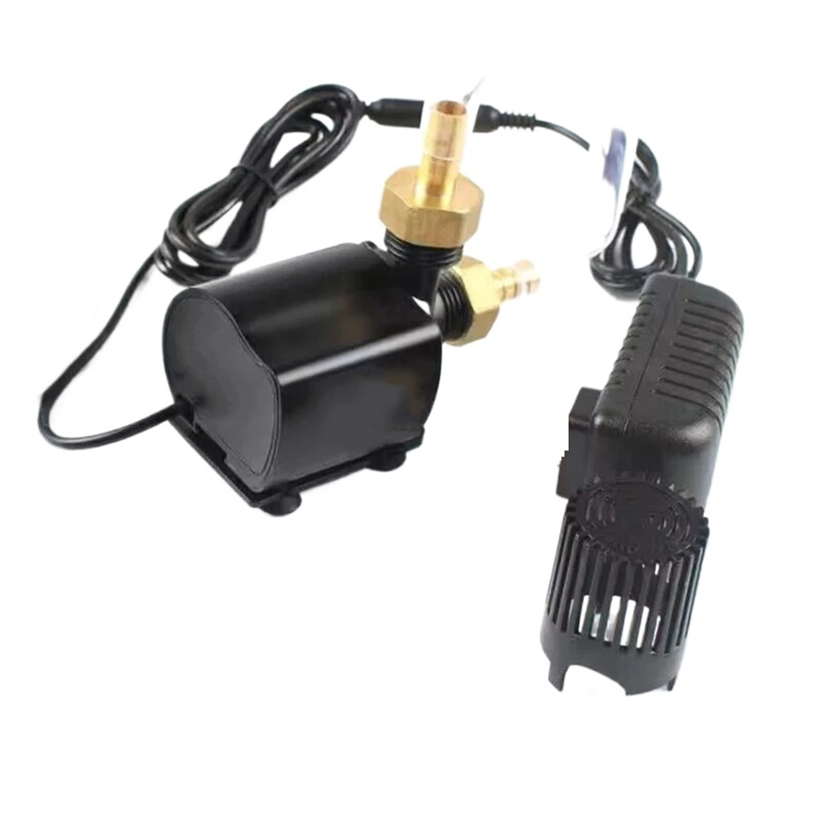 Solar Submersible Pump Super Quiet DC Brushless Pump,Brass Joint Fish ...