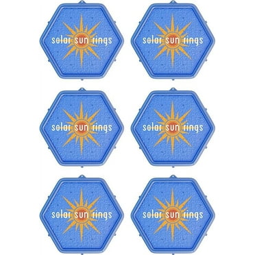 Solar Sun Rings and Squares Heat Cover for Above Ground and In-Ground ...