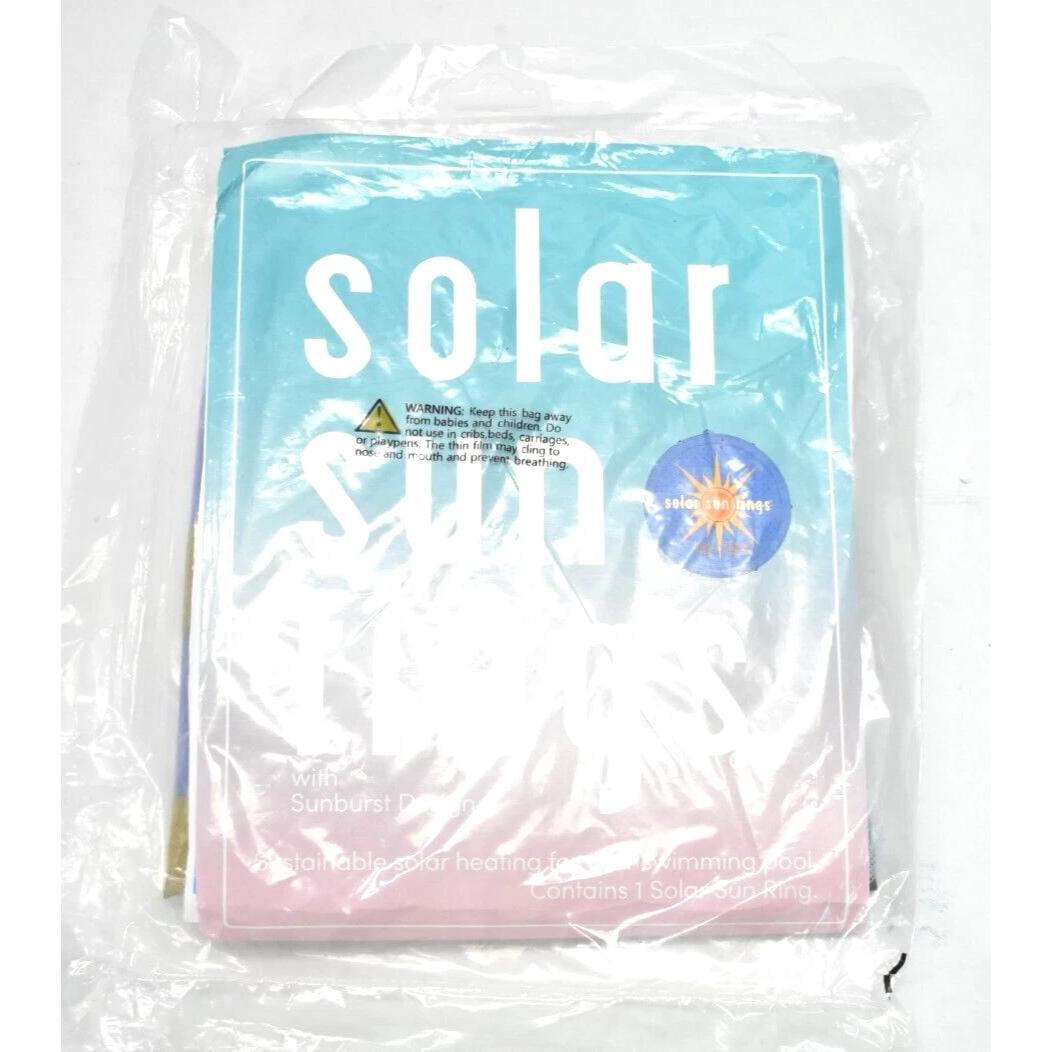 Solar Sun Rings UV Resistant Swimming Pool Spa Heater Solar Cover Blue ...
