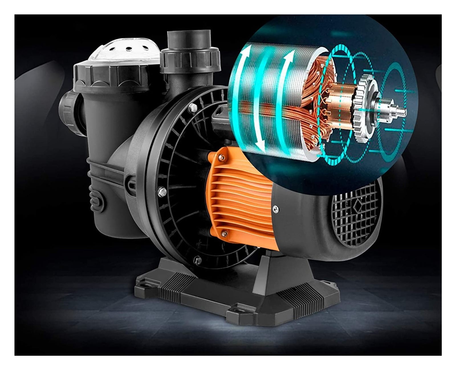 Solar Swimming Pool Filter Pump System For Above Ground Pool DC Solar ...