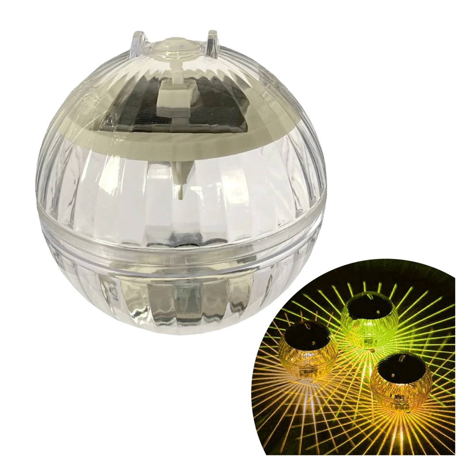 Solar Swimming Pool Floating Light LED Waterproof Solar Underwater ...