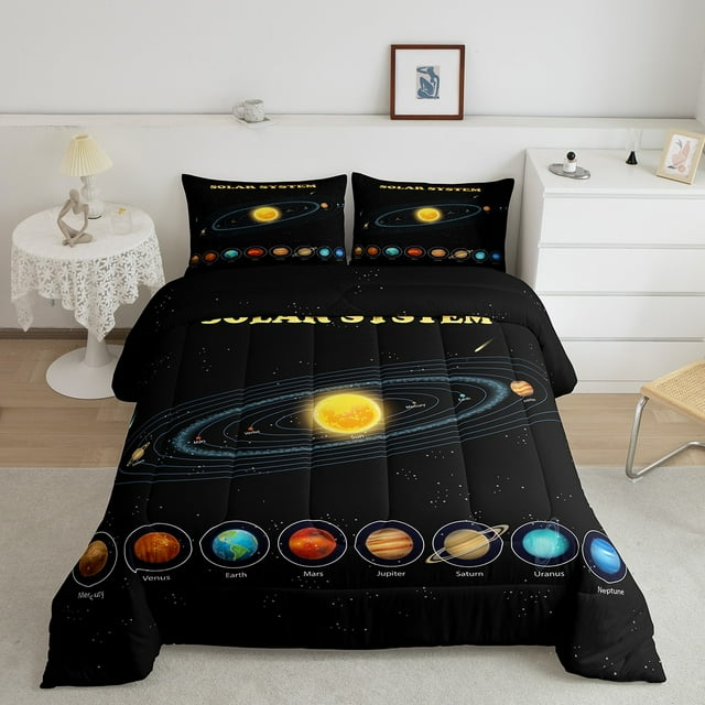 solar system quilt