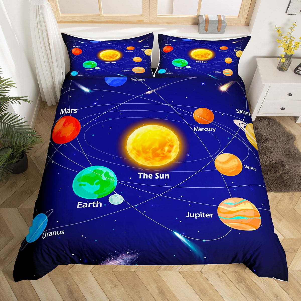 Toddler Bedding Solar System