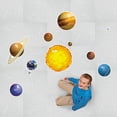 Solar System Floor Clings - Educational - 10 Pieces - Walmart.com