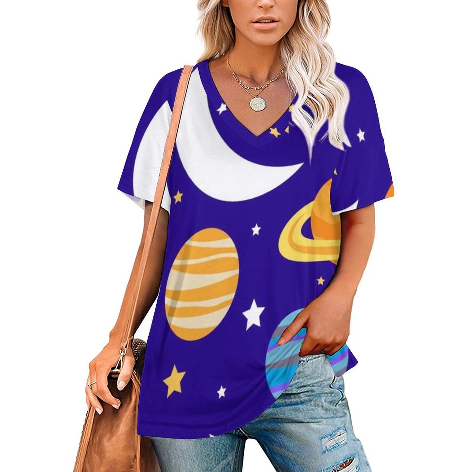 Solar System Frizzle " Gets " New Fashion Zip Off Shoulder Top Short ...