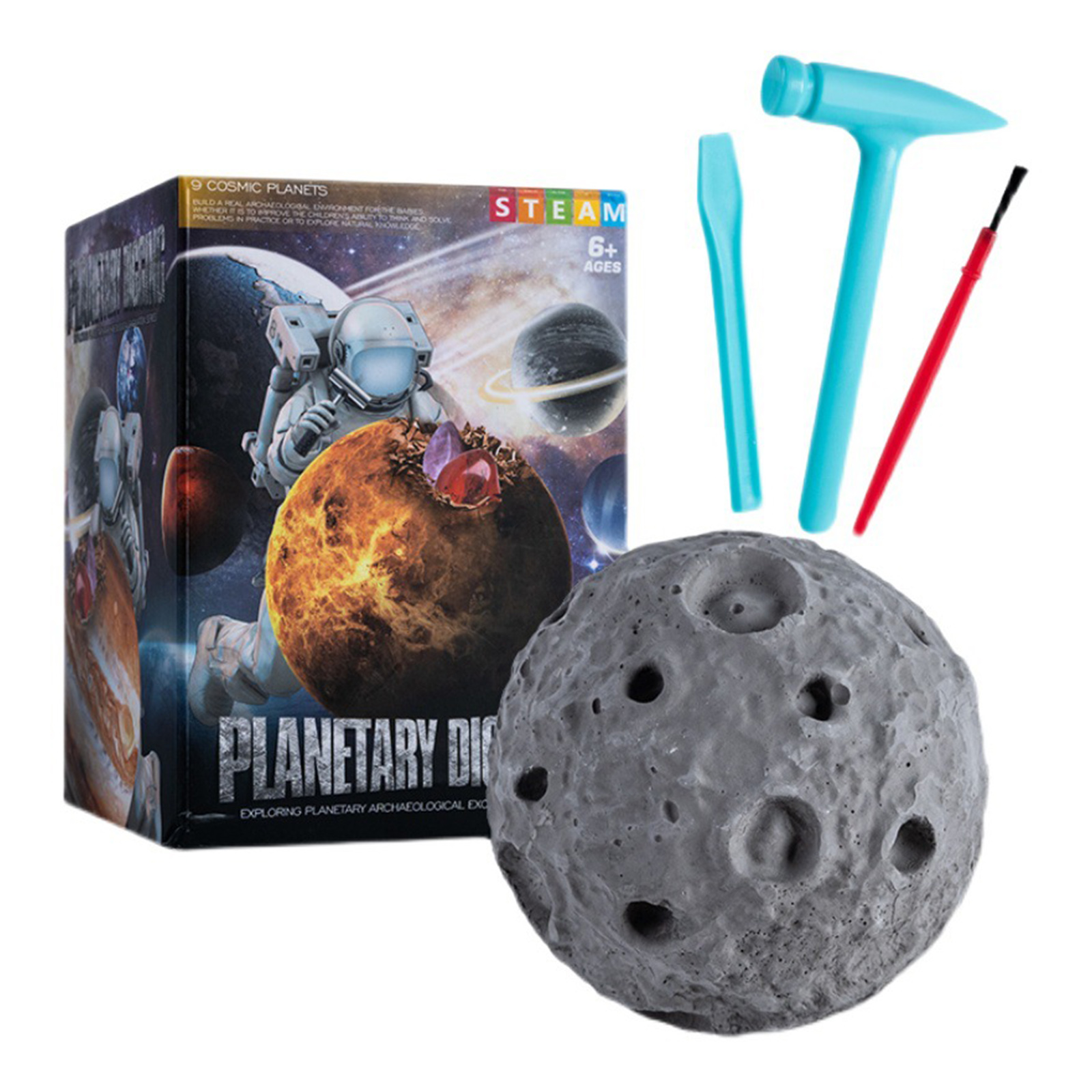 Solar System Gemstone Dig Kit for Kids - Educational Space Exploration ...