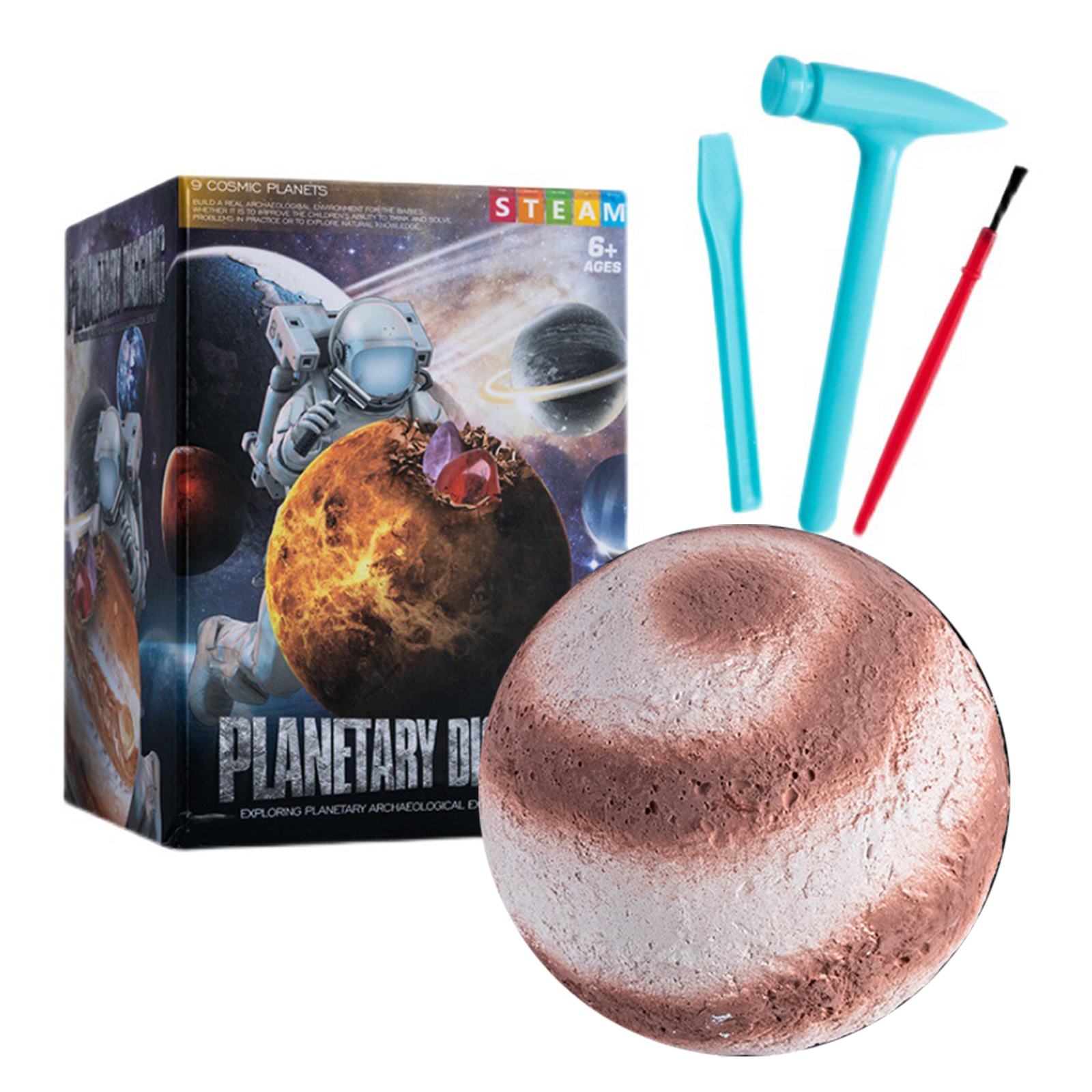 Solar System Gemstone Dig Kit for Kids - Educational Space Exploration ...