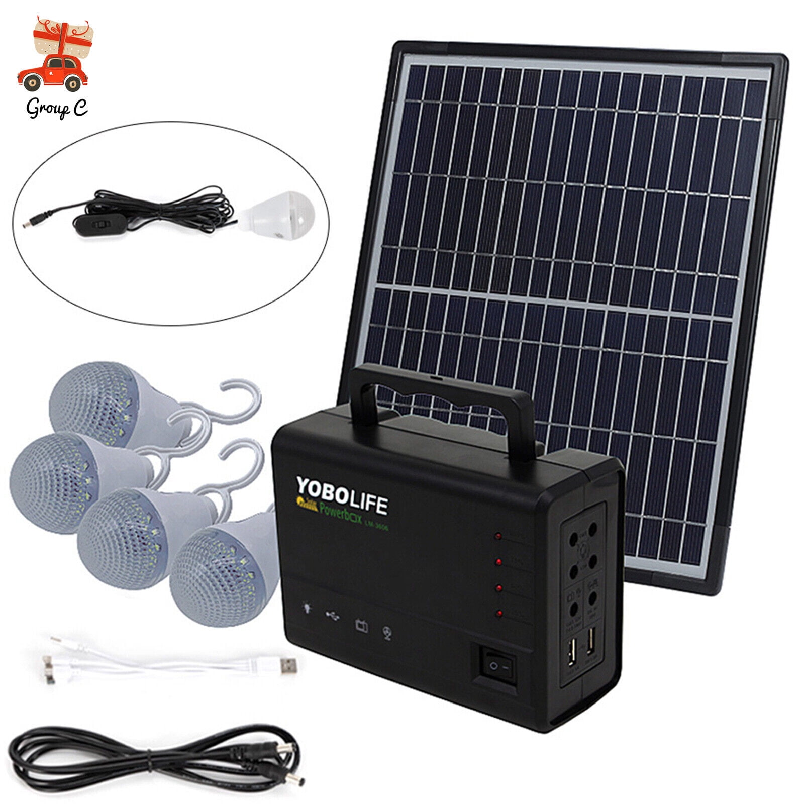 Solar System Generator Solar Panel Power Inverter Electric Generator ...