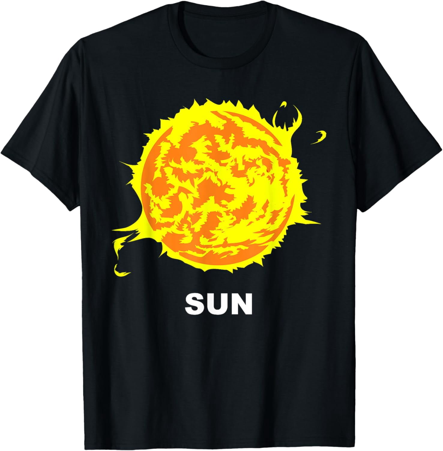 Solar System Group Costumes - Sun Fireball Star Costume T-Shirt men and ...