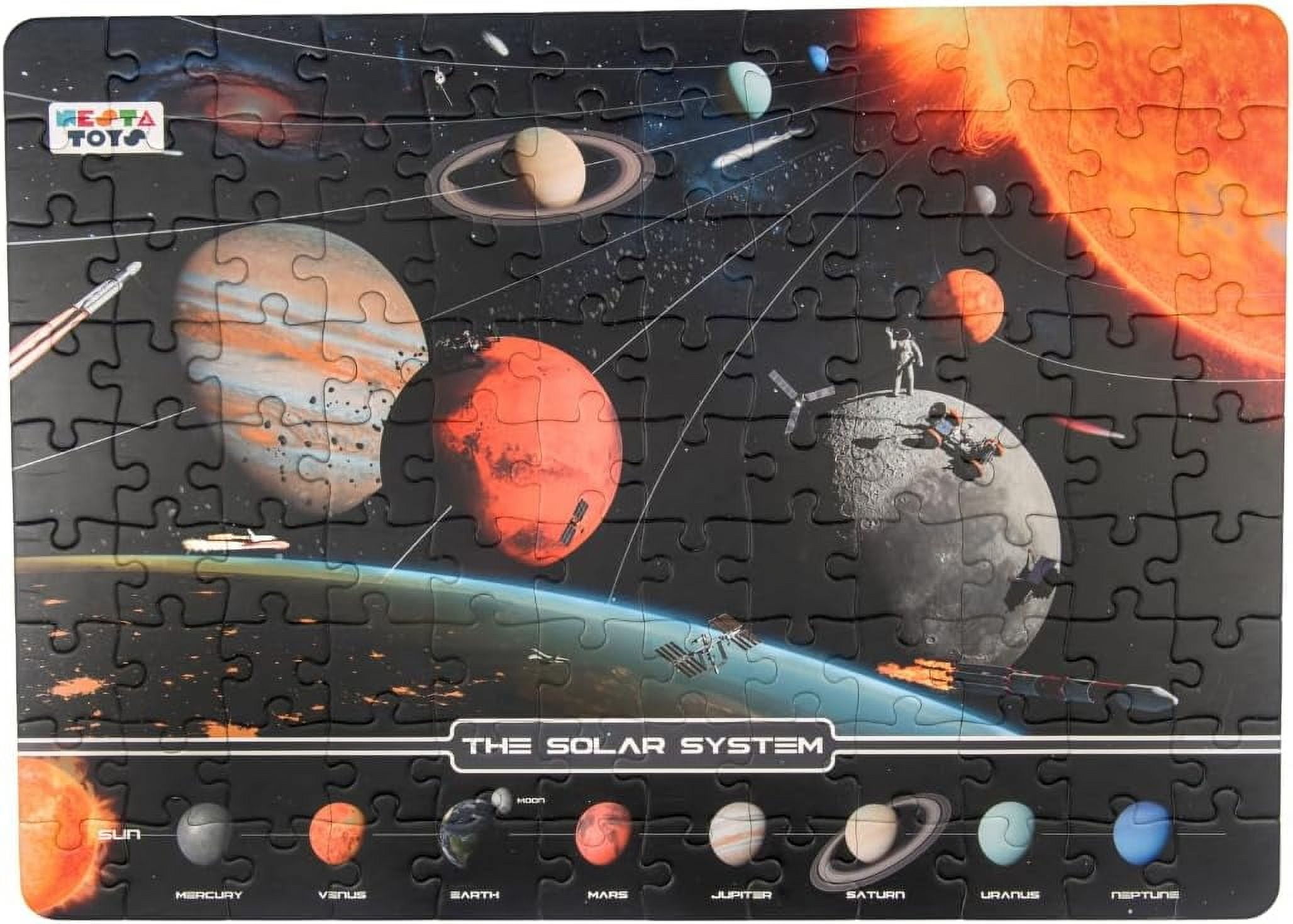 Solar System Jigsaw Puzzle (108 Jumbo Pieces) - Walmart.com