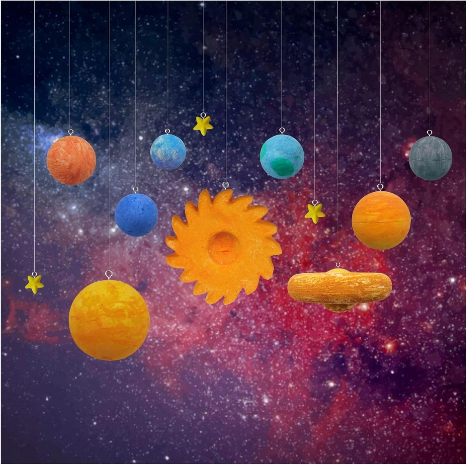 Solar System Model, DIY Solar System Project Kit, Easy to Assemble ...