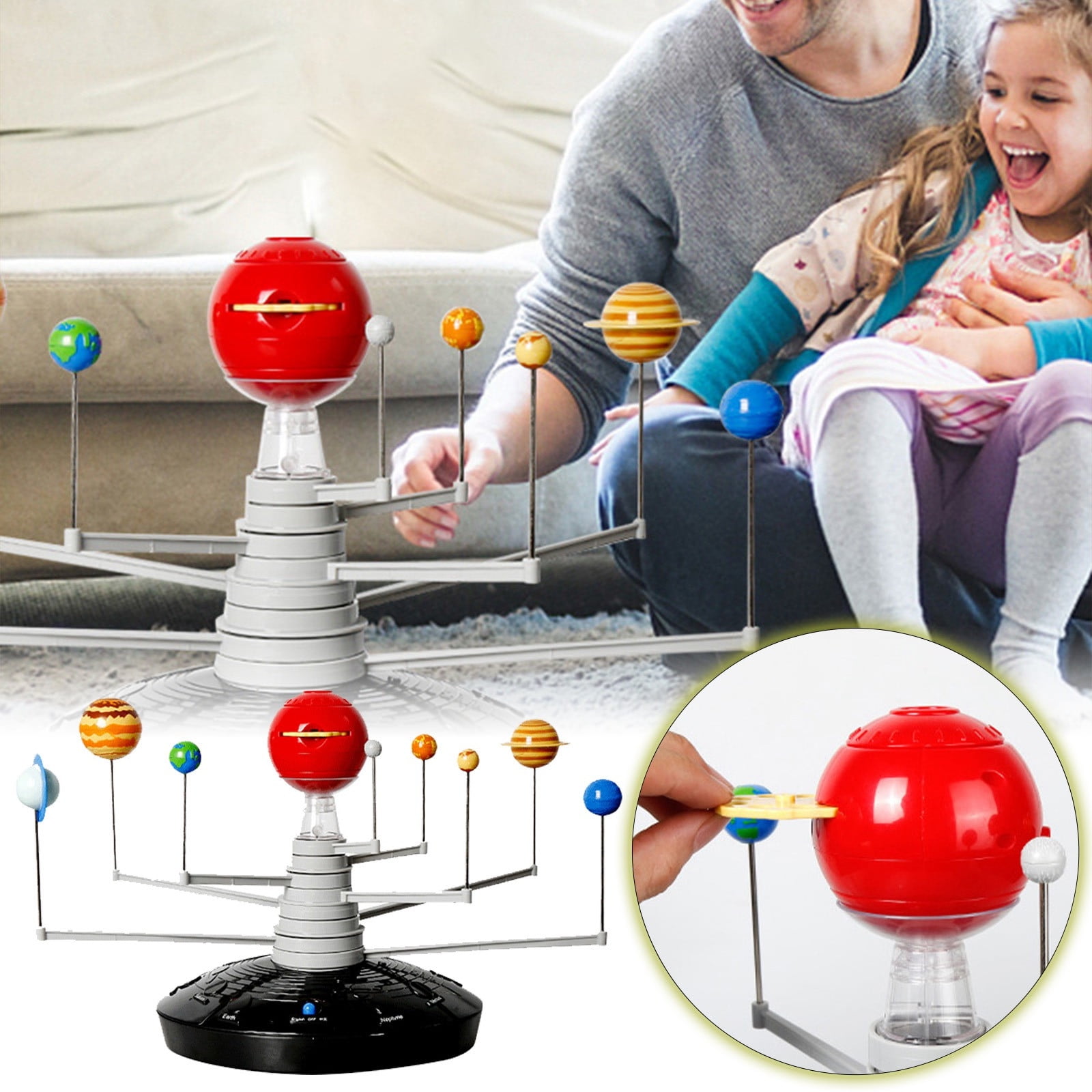 Solar System Model Kit for Kids,8 Planets for Kids Solar System Toys 3 ...