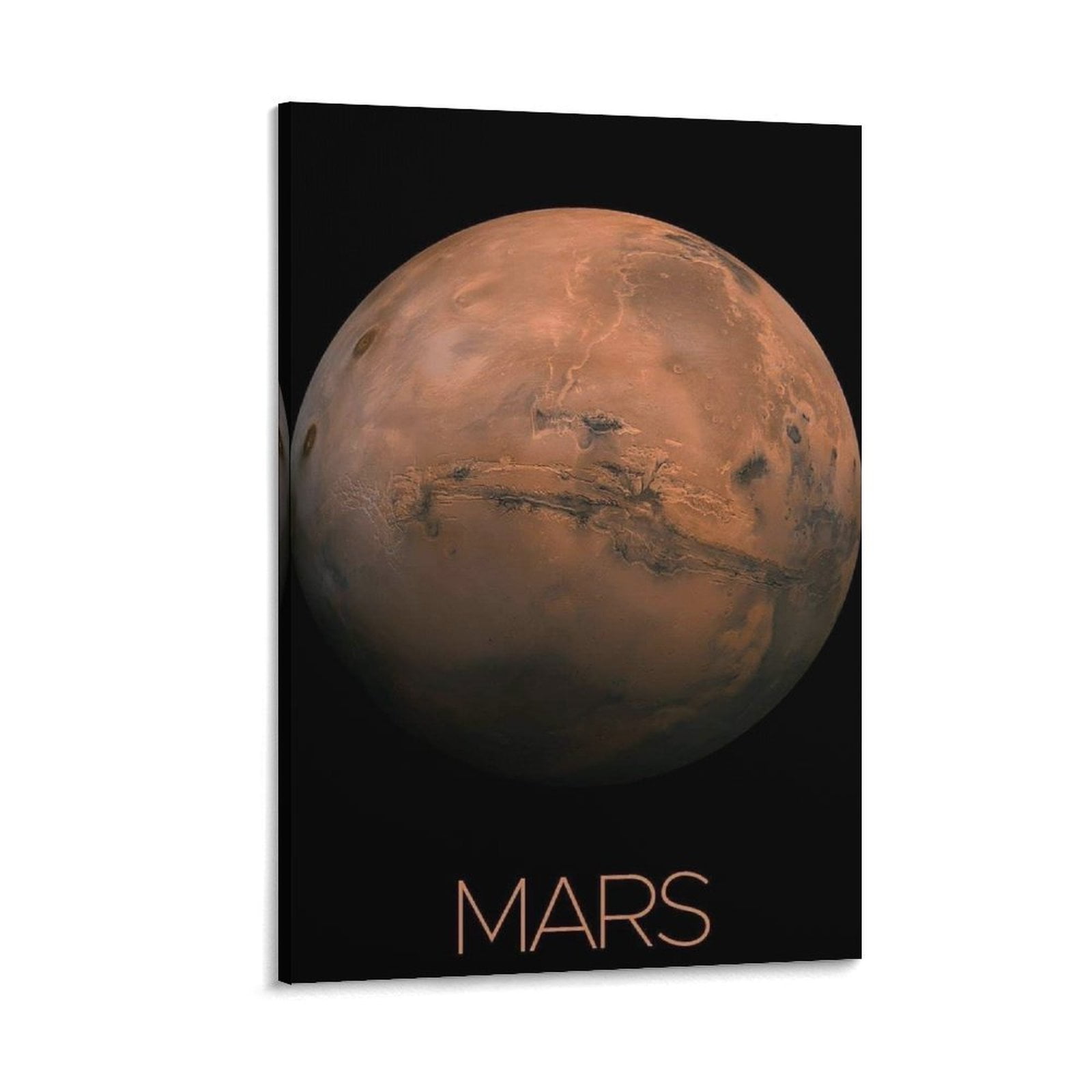 Solar System Planet Mars Educational Posters Wall Art Poster Scroll ...