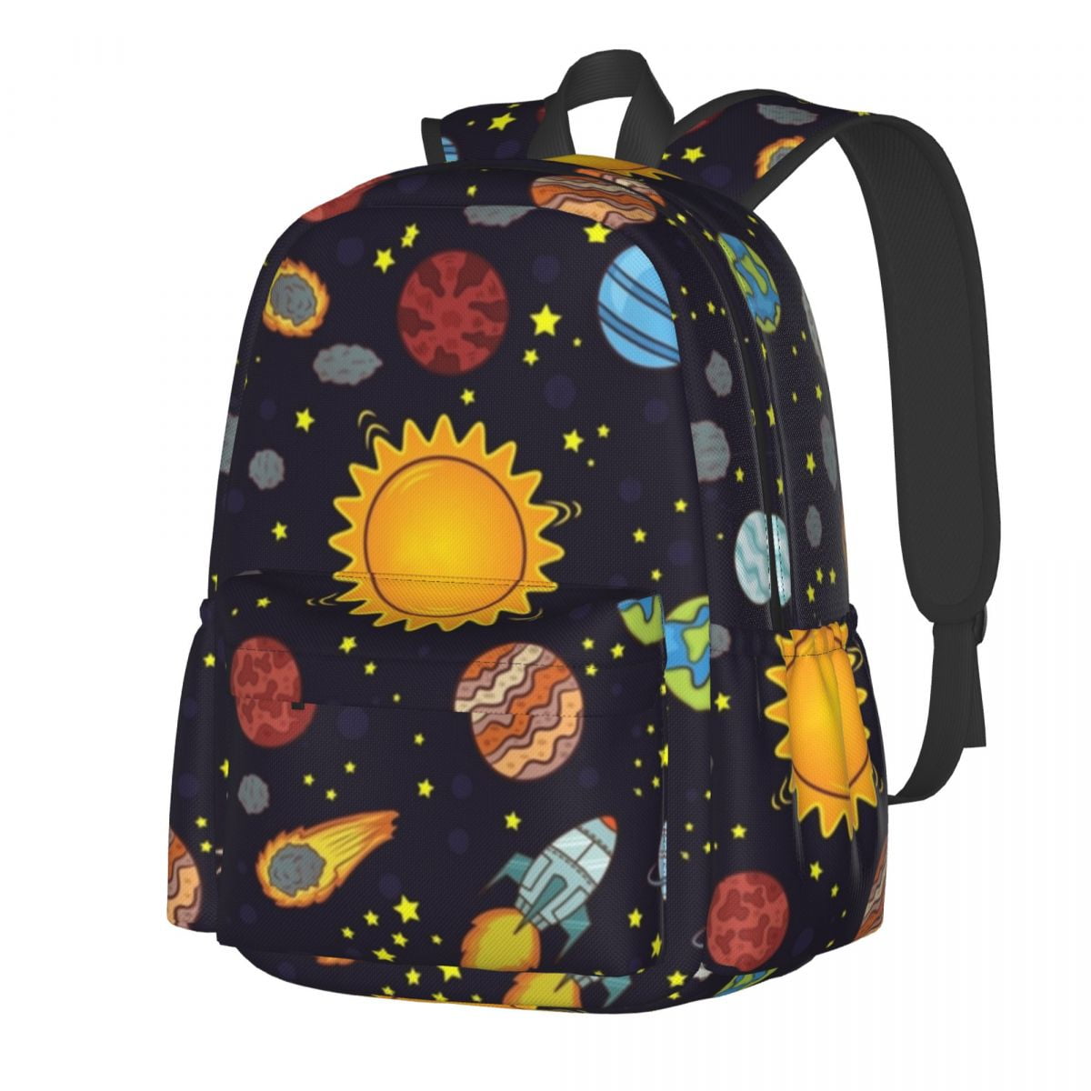 Solar System Planets Illustration Backpack Astronaut Space College ...